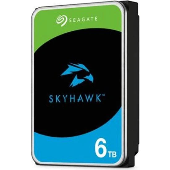 SEAGATE ST6000VX009 SKYHAWK 3.5" 6TB 256mb SATA 7/24 Harddisk ...
